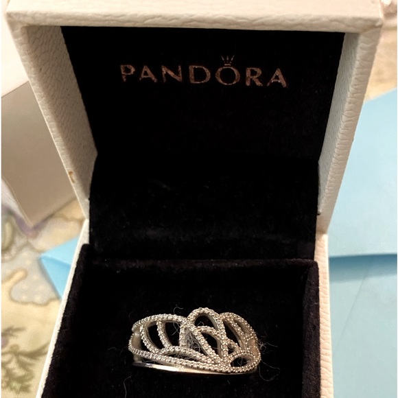 Pandora | Jewelry | Pandora New Beginning Butterfly Wing Ring Rarely ...